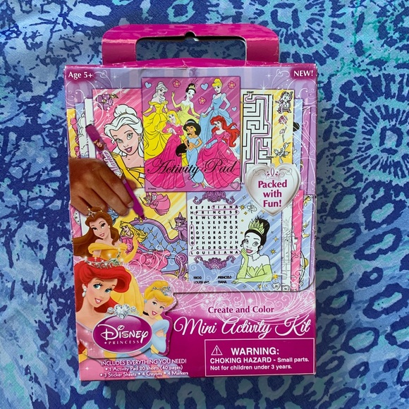 Disney | Toys | Disney Princess Activity Pad | Poshmark